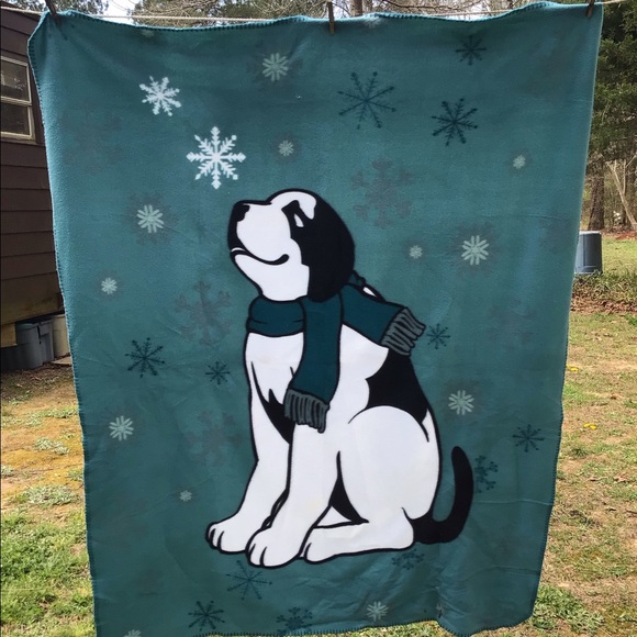 Unbranded | Bedding | Cute Big Dogs Soft Holiday Dog Wscarf Snowflakes ...